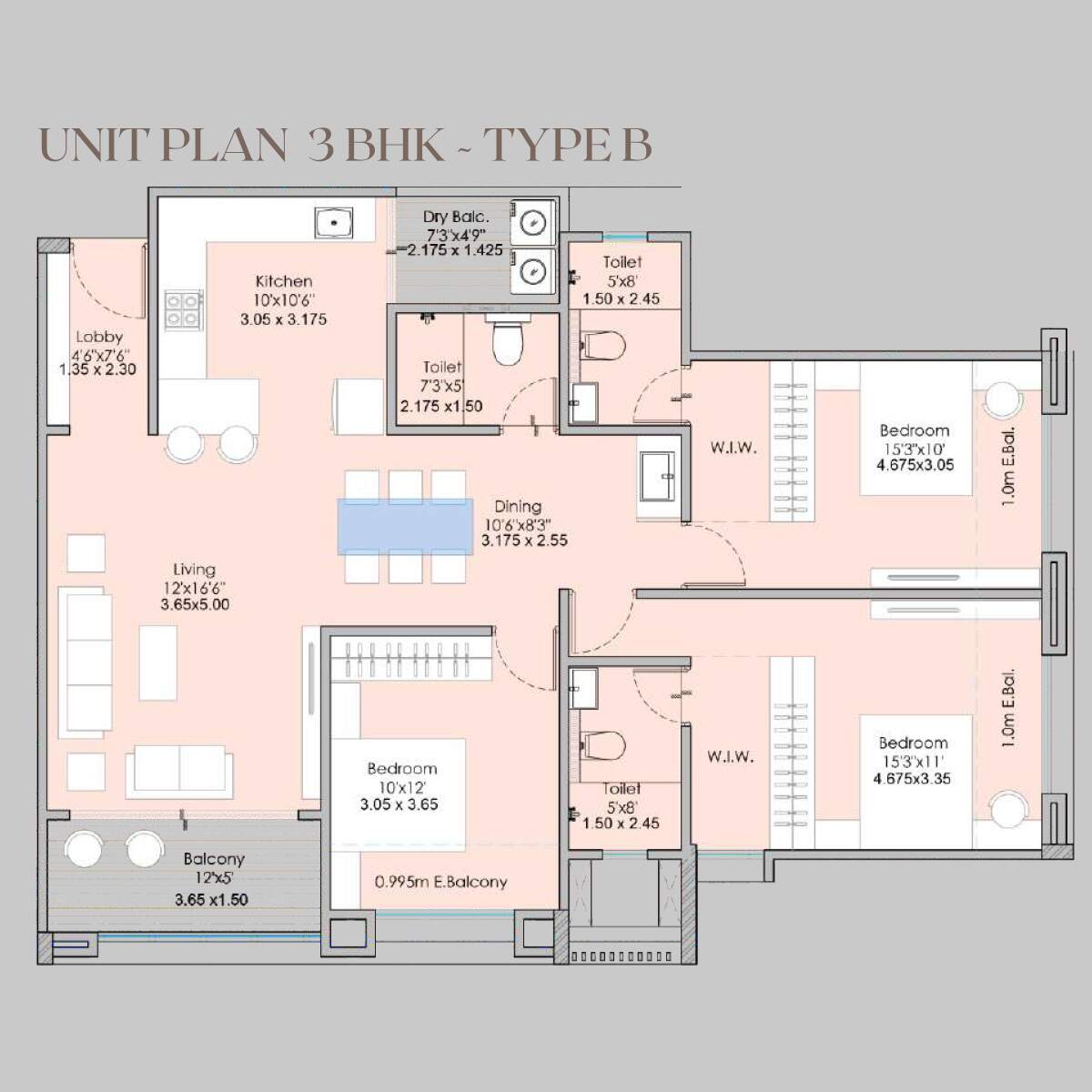 Nirman Shreyas 2,2.5 & 3 BHK Luxurious Flats in Model Colony, Shivajinagar Pune